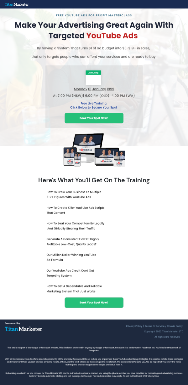 YT Ads Training Maga - Titan Marketer